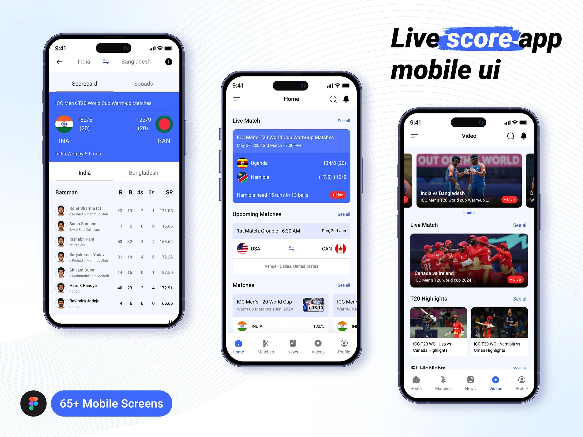 Mobile cricket live score store